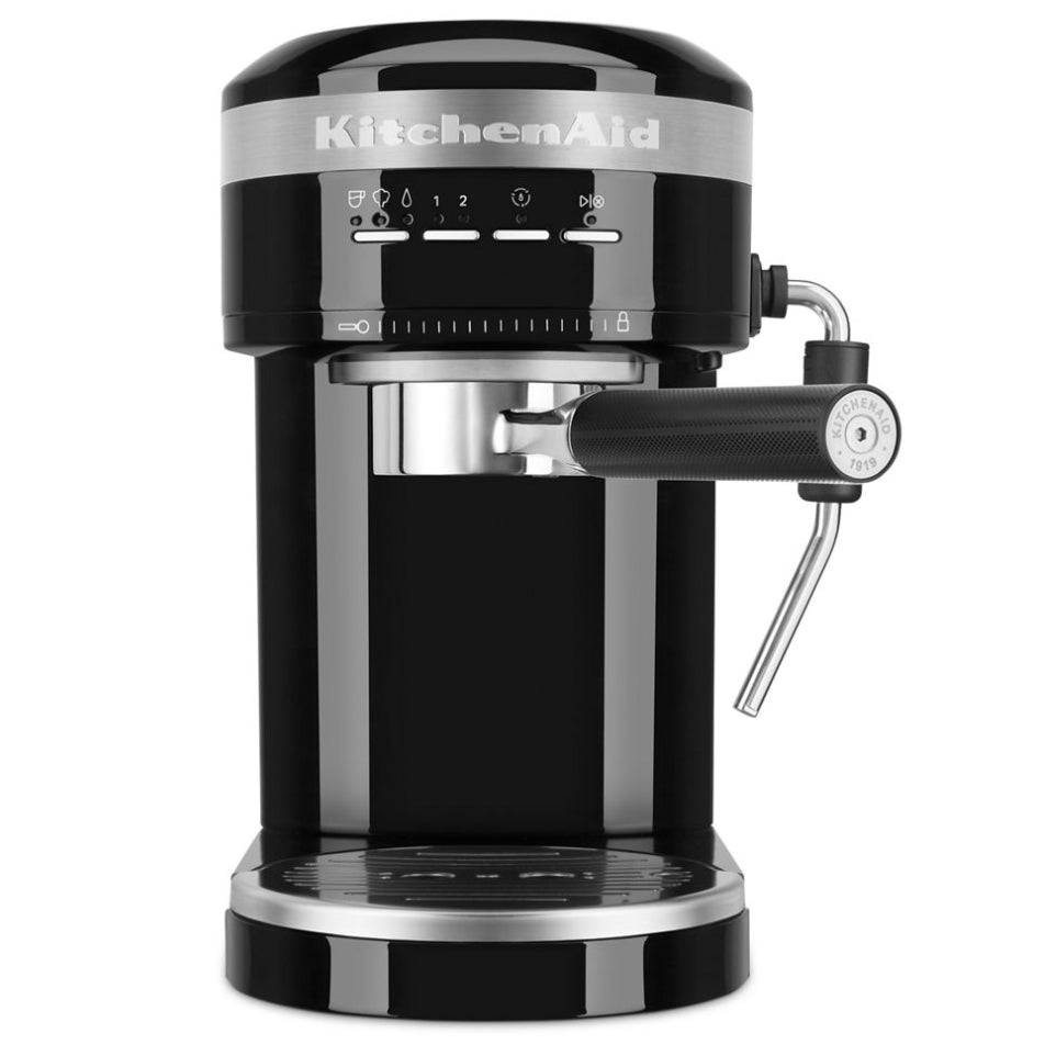 KitchenAid Semi-Automatic Espresso & Cappuccino Machine, Onyx Black ...