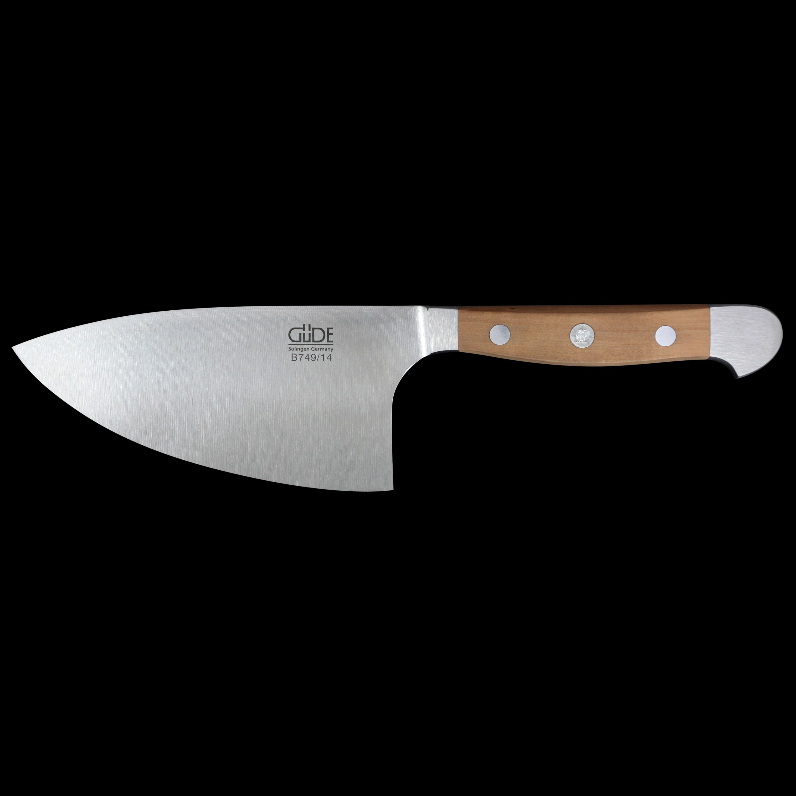 Gude Alpha Pear Herb Knife With Pearwood Handle, 5-In | Kitchen Universe