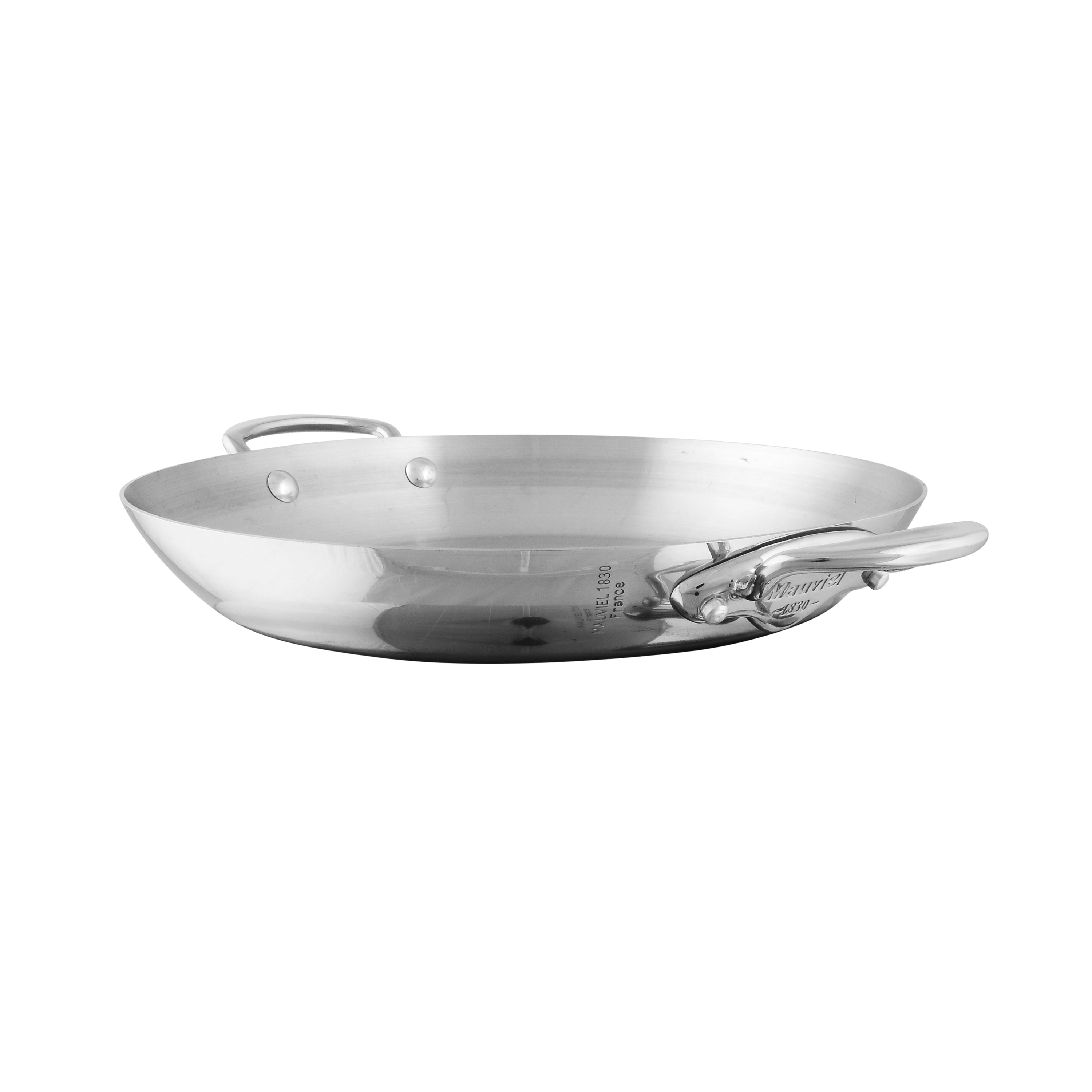 Mauviel M'Mini Stainless Steel Round Pan, 4.7-in | Kitchen Universe