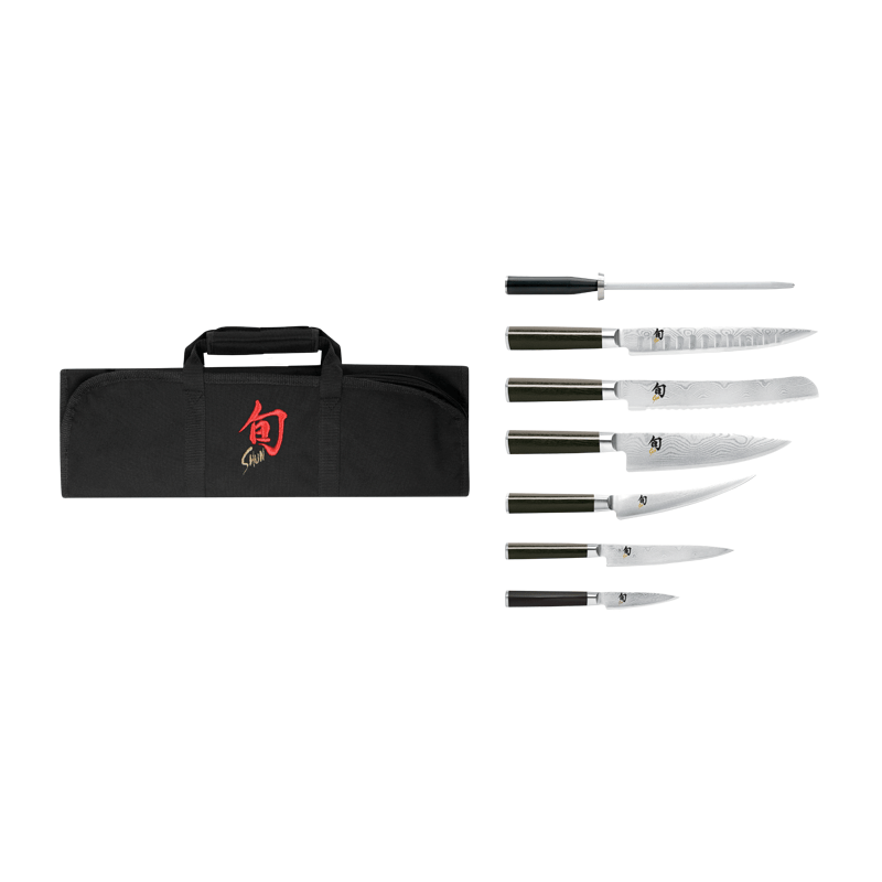 Shun Classic 8-Piece Student Knife Set | Kitchen Universe